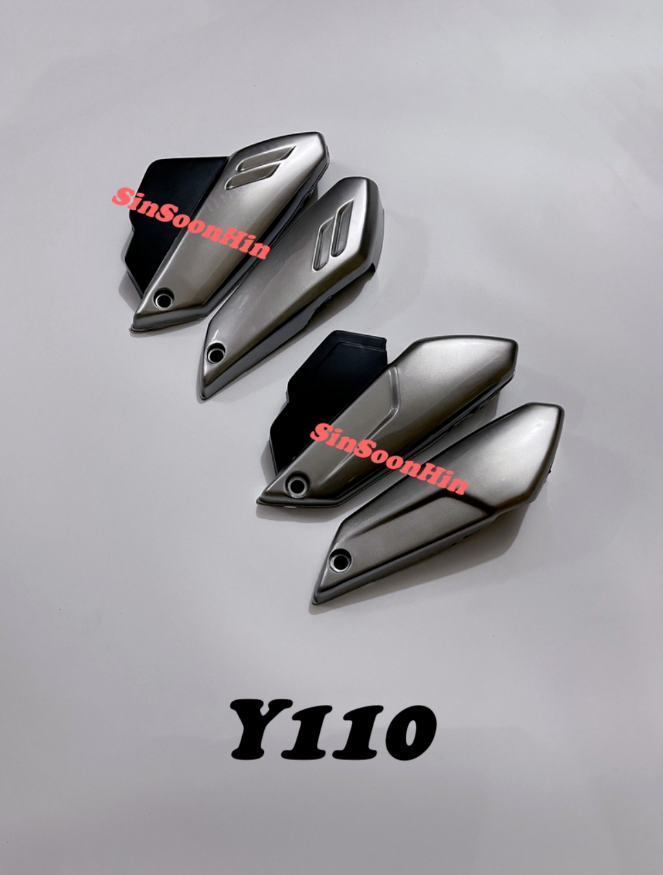 Yamaha Y110 OLD SS110 Battery Cover Side Cover - Silver #y110ss ss1 y110-old y110-new | Shopee ...