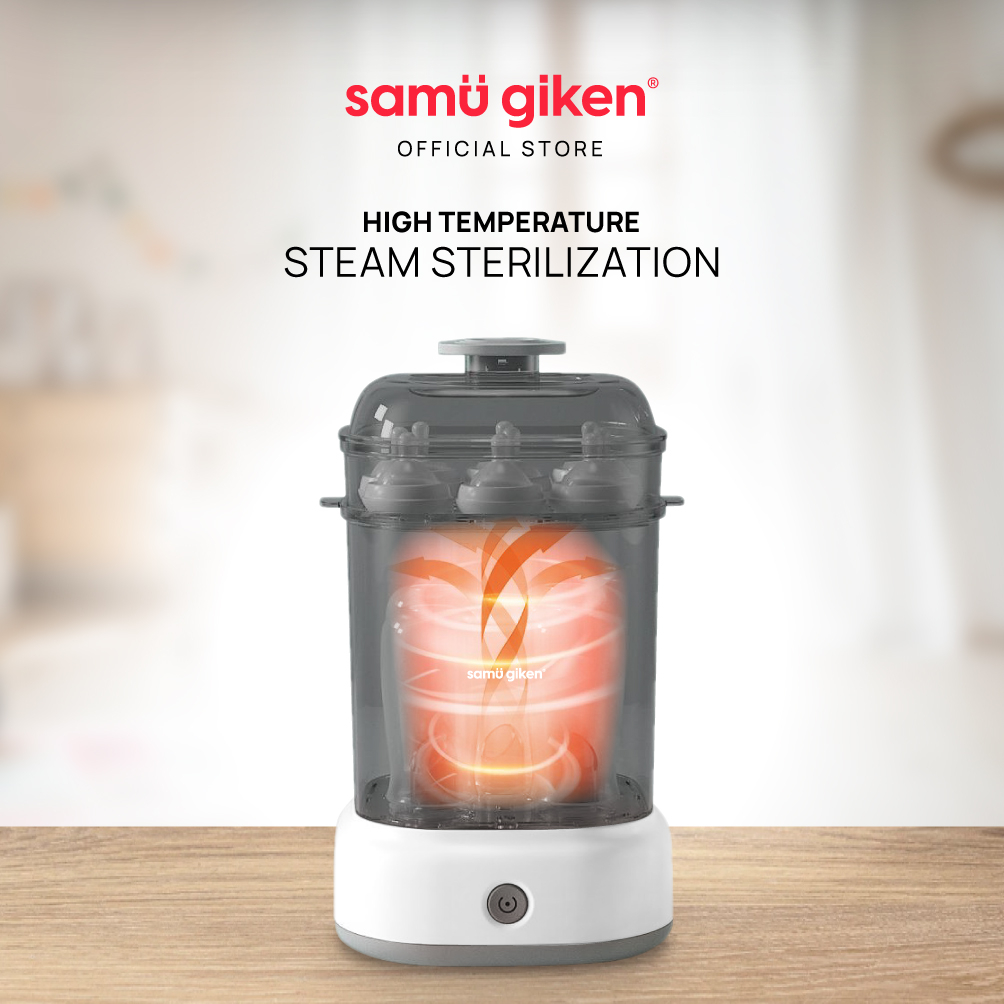 Samu Giken Baby Bottles Sterilizer & Steamer | Pensteril & Pengukus ...