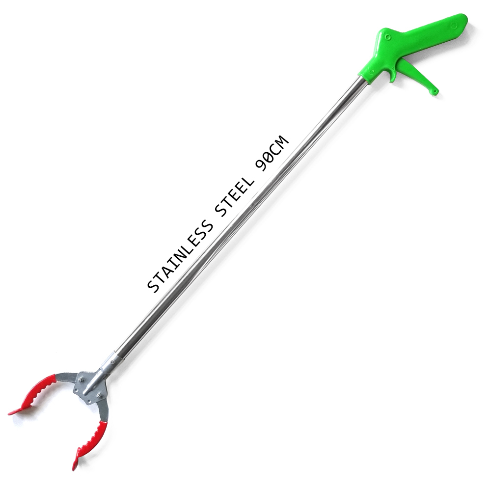 Grab Stick Stainless Steel Tahan Lasak Alat Penjepit Sampah & Penangkap ...