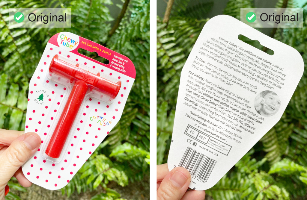 Chewy Tubes Oral Motor Chew Tool Speech Delay And Oral Therapy Autism ...