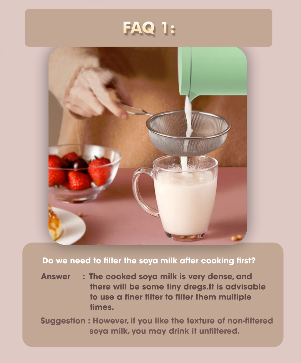 [Clearance][FREE ADAPTOR] 6 In 1 Mini Soya Bean Machine Mesin Soya Milk Maker Soya Blender Soy ...