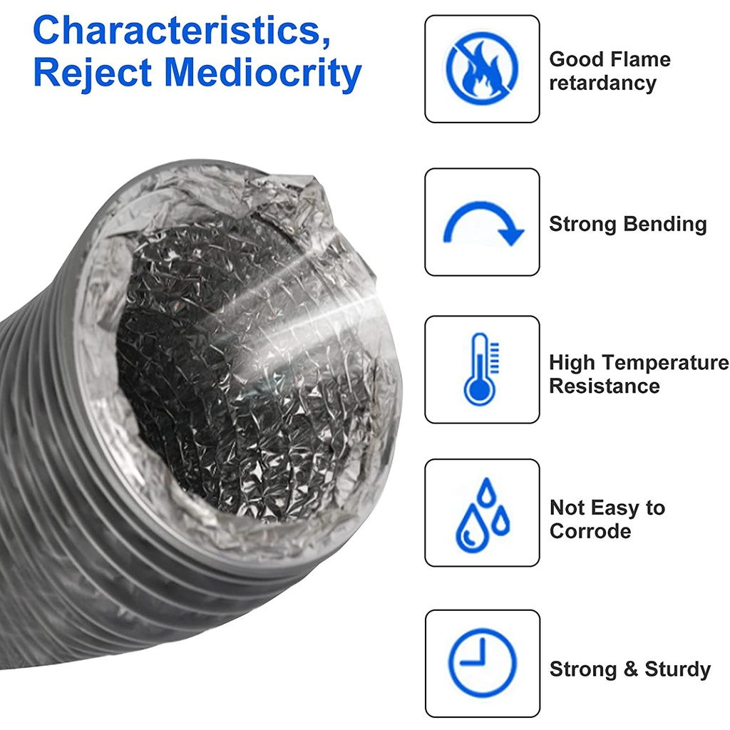 Ducting Hose Kitchen Hood Hose Ducting Cap Cooker Hood | Shopee Malaysia