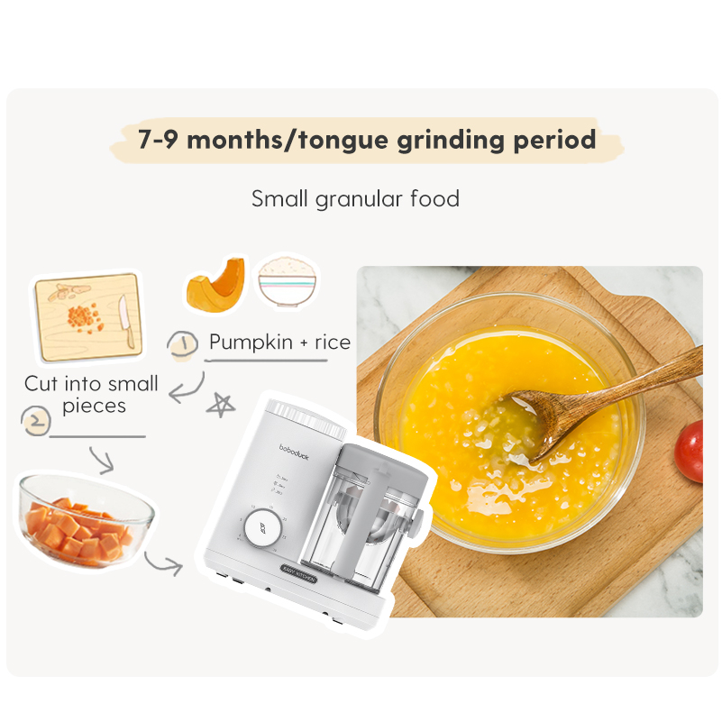 Boboduck Malaysia 4 in 1 Baby Food Processor Maker Blender Heater Mixer ...