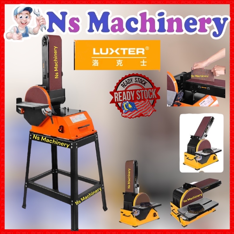 Luxter Professional 6x10 Heavy Duty Belt&Disc Sander 1200w Woodworking ...