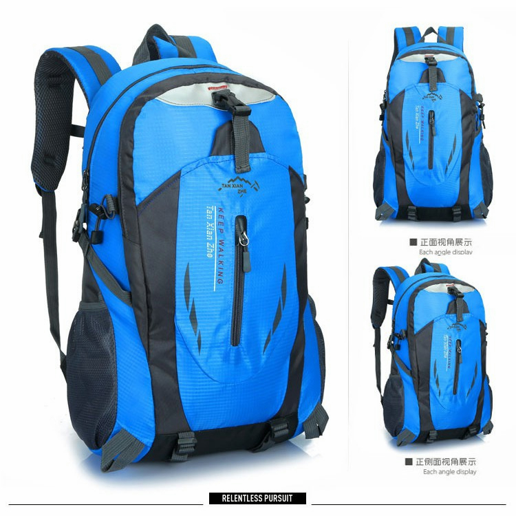 40L travel bag Waterproof Outdoor Backpack Hiking beg Sports Daypack ...
