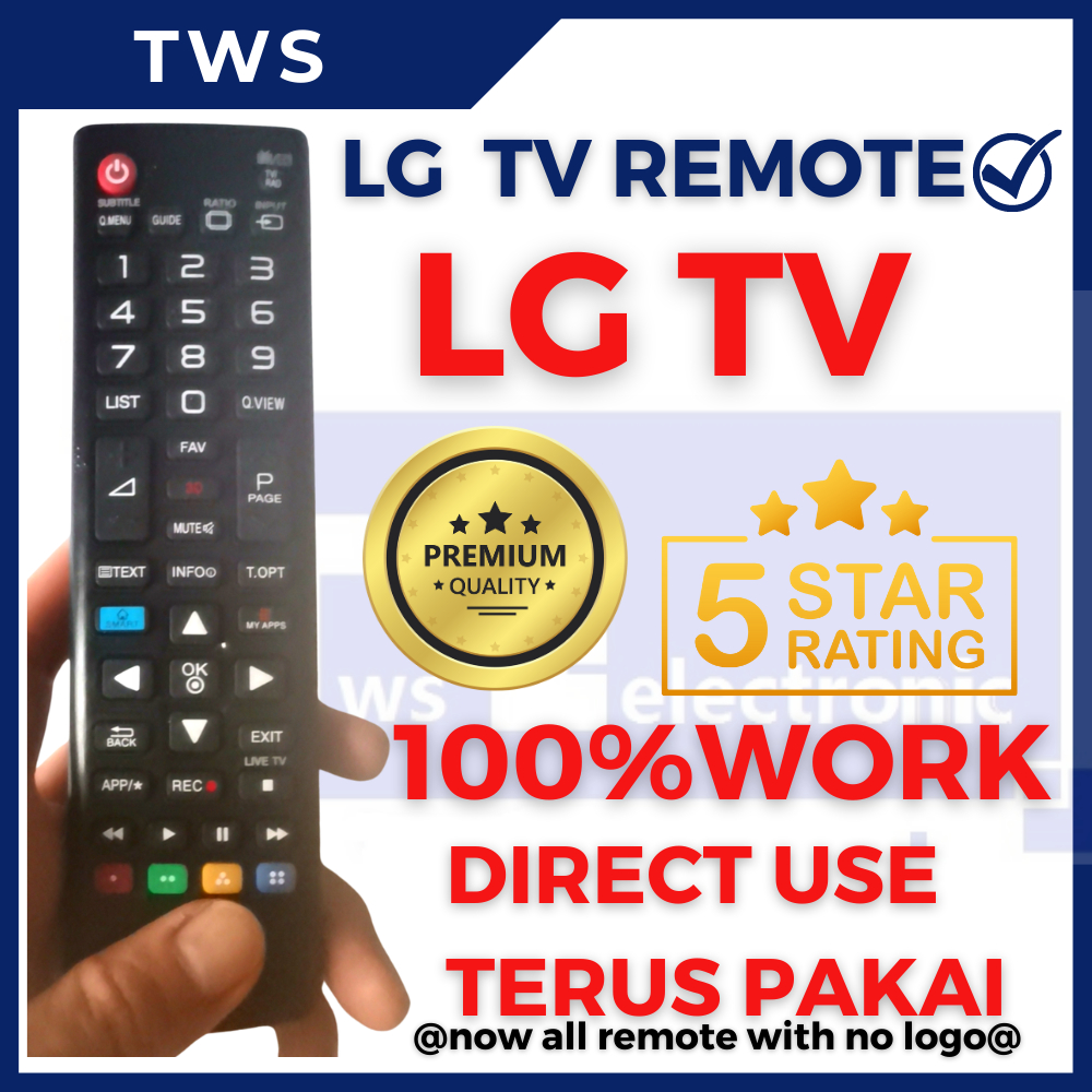 Remote Control(For LG original LED/LCD TV) | Shopee Malaysia