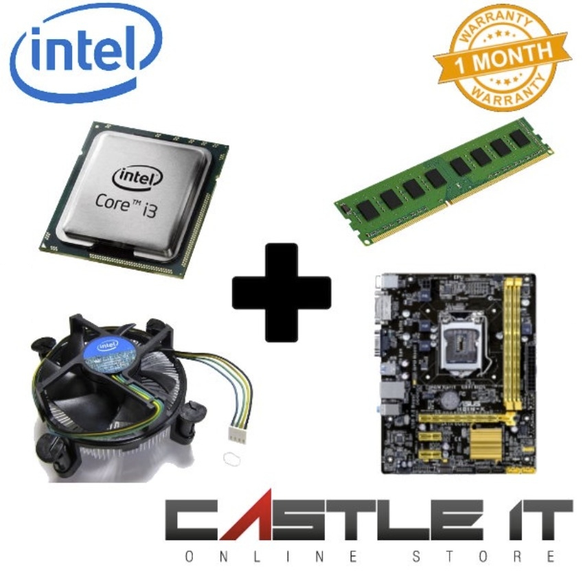 Intel Core i3 i5 i7 6th 4th 3rd Gen Processor Bundle Motherboard H110M ...