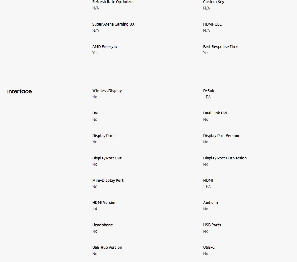 Samsung 27" Flat T35 Series IPS 75Hz 5ms AMD FREESYNC FHD Monitor ...