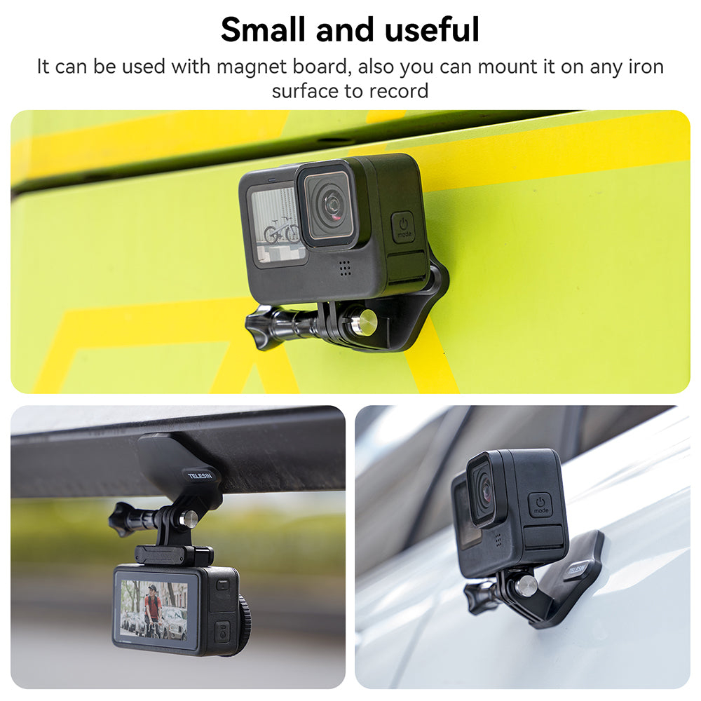 TELESIN Magnetic Chest/Neck Mount with Nano Viscous Mount | Shopee Malaysia