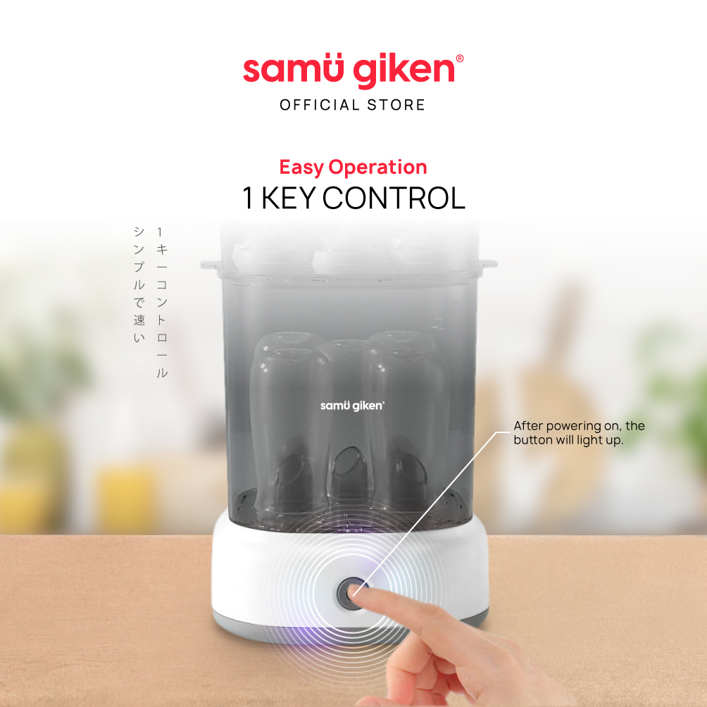 Samu Giken Baby Bottles Sterilizer & Steamer | Pensteril & Pengukus ...