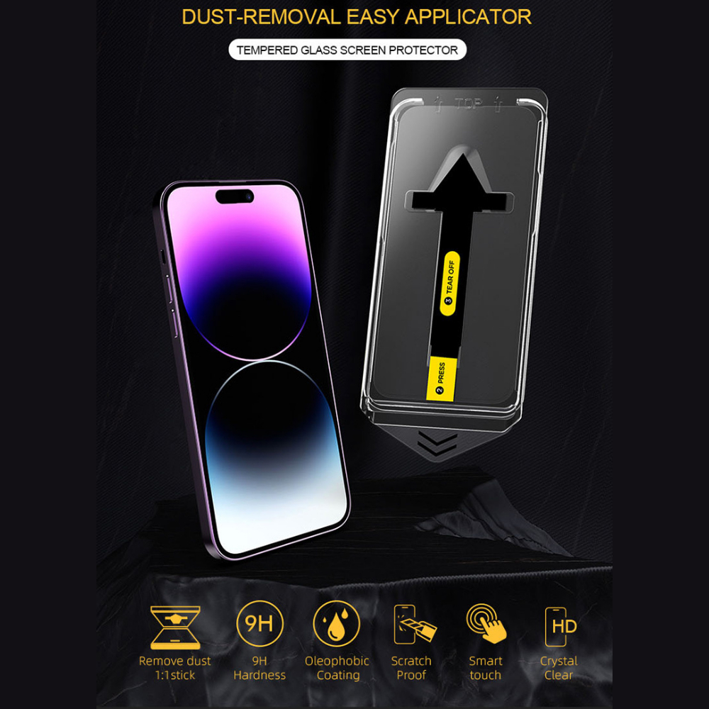 ZIFRIEND SILK PRIVACY / CLEAR Tempered Glass For iPhone 16 16E 15 14 ...
