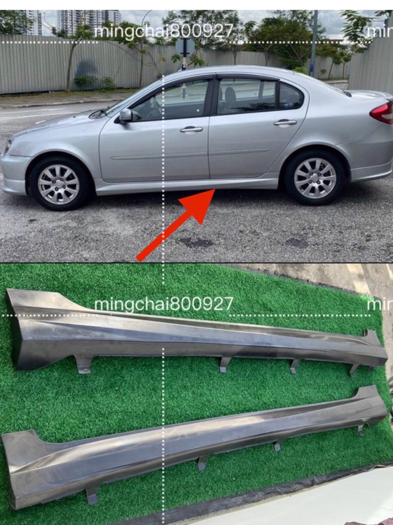 🔥PU2319 CAR BODYKIT PROTON PERSONA GEN2 GER 2 SIDE SKIRT FACE LIFT ...