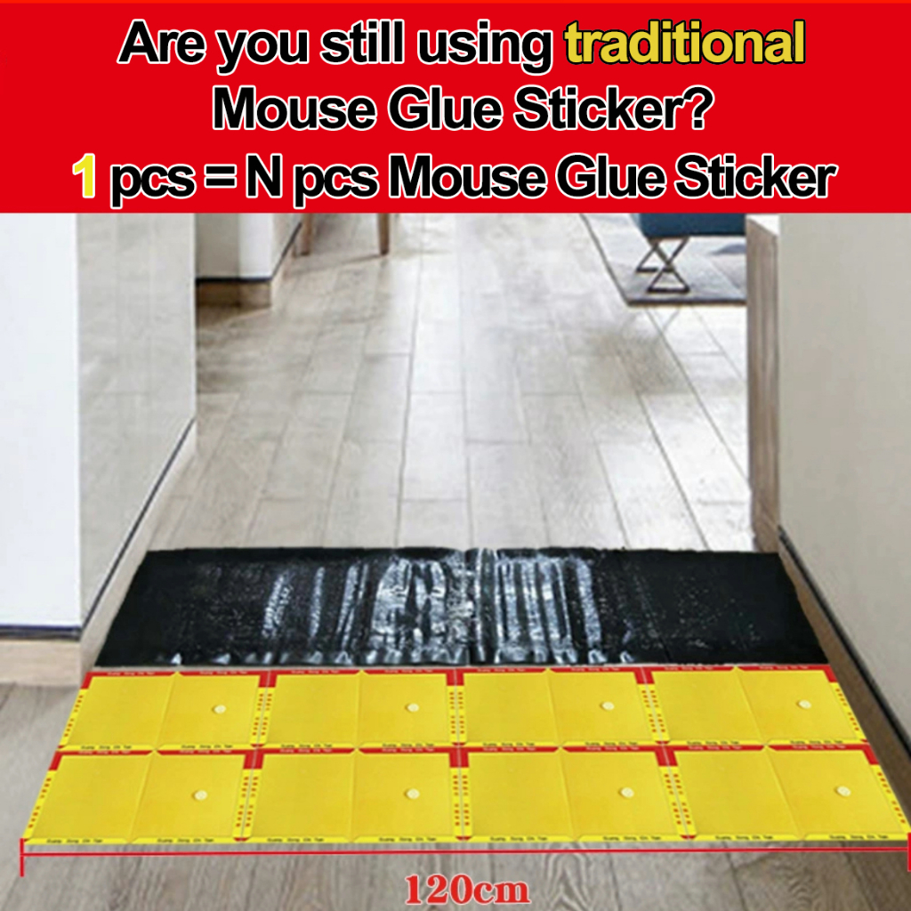 🔥WHOLESALE🔥 [120 x 28cm] Gam Tikus Rat Blanket Glue Trap Strong ...