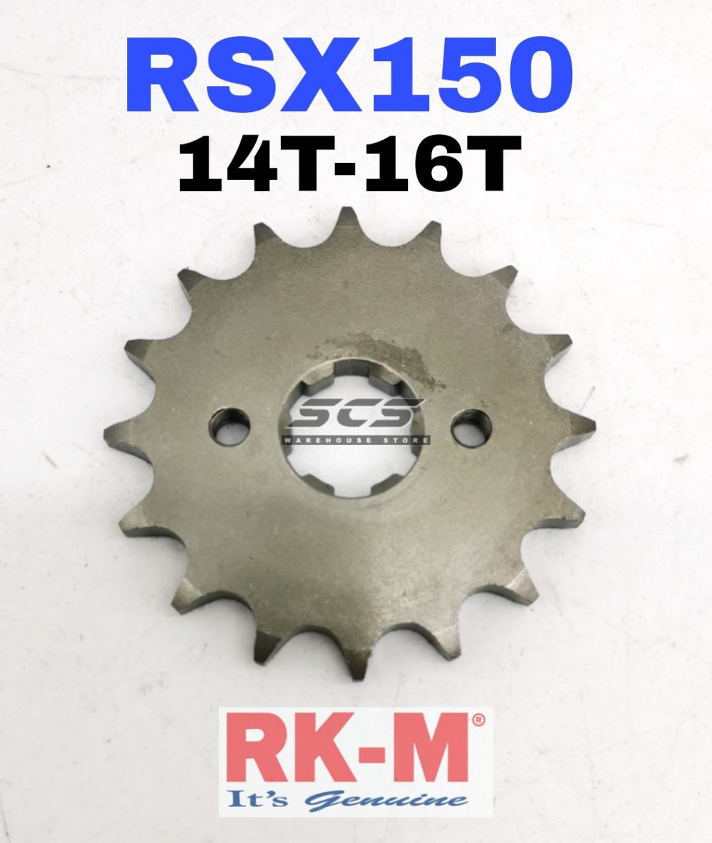 RKM Sprocket Complete Set Honda RSX150 Rantai RK 428 KLO O-Ring Chain ...
