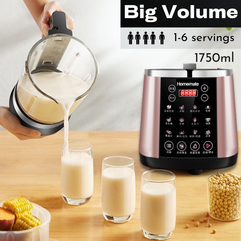HomeMate Thermal Blender Multifunction Machine Serbaguna | Shopee Malaysia