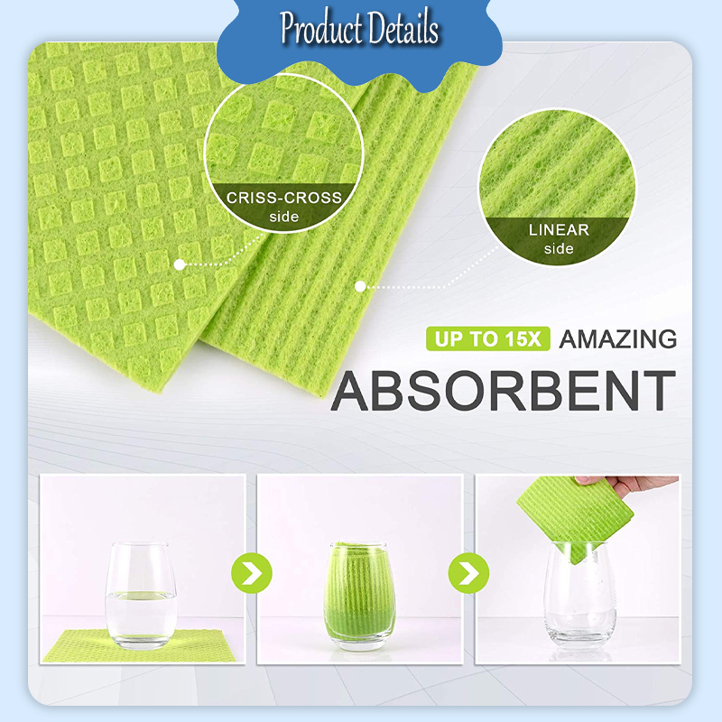 [Little B House] 5pcs Germany DM Profissimo Schwammtücher Dishcloth ...