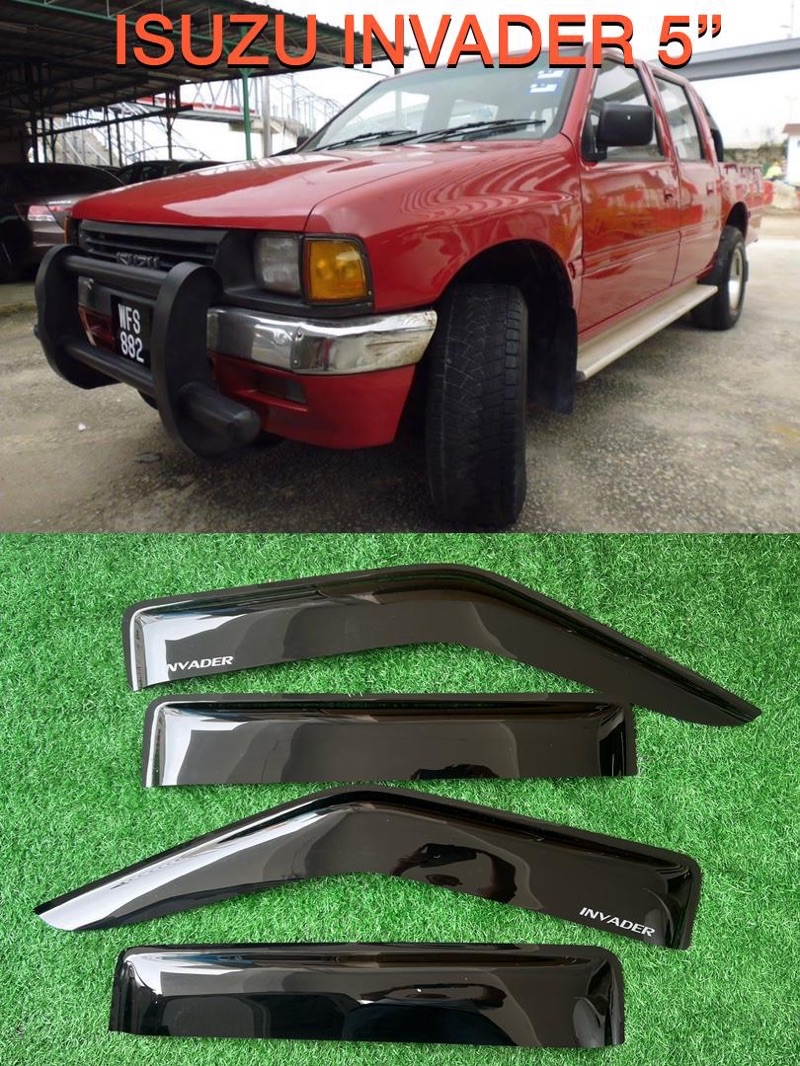 ISUZU INVADER 5 INCH DOOR VISOR | Shopee Malaysia