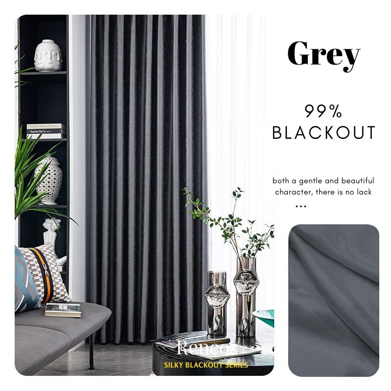 RENEOS 99% Blackout Curtain 270cm Height Langsir 270cm Labuh Langsir ...