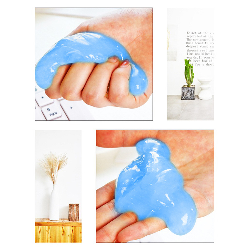 Cleaning🧽 Slimy Super Cleaning Gel Jelly for Computer Keyboard Car Air ...