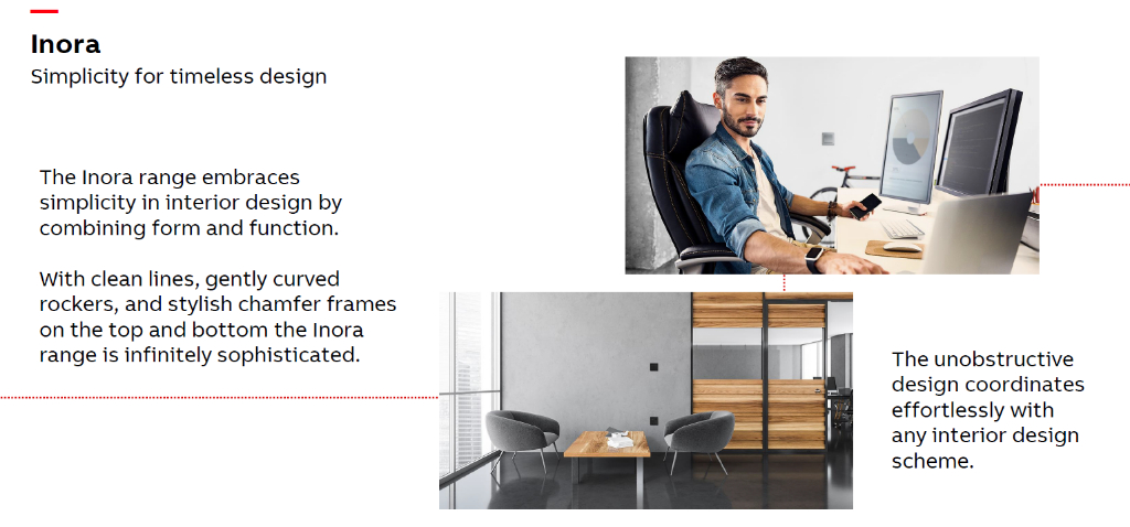 ABB INORA SWITCHES SWITCH SOCKET 1G 2G 20A WATER HEATER ROTARY DIMMER FAN REGULATOR BELL | WHITE ...