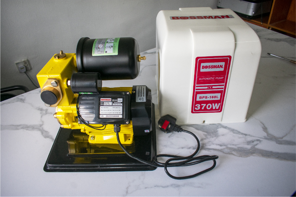 QuickFix [NEW] BOSSMAN BQB-60 & BPS168L Automatic Self-Priming ...