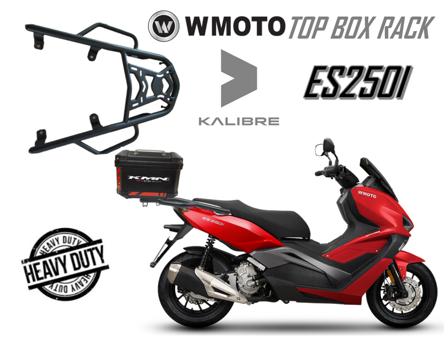 WMOTO ES250I SCOOTER TOP BOX RACK TAIL MONORACK TOP HEAVY DUTY BEST ...