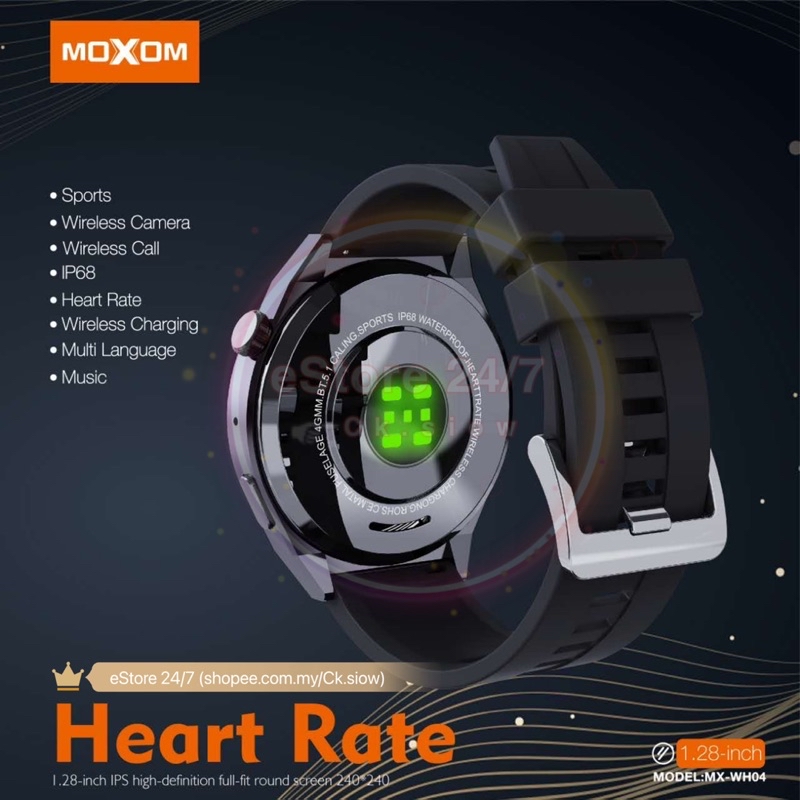 Moxom MX WH04 Smart Watch Max Wireless Bluetooth Sport Running Cycling ...