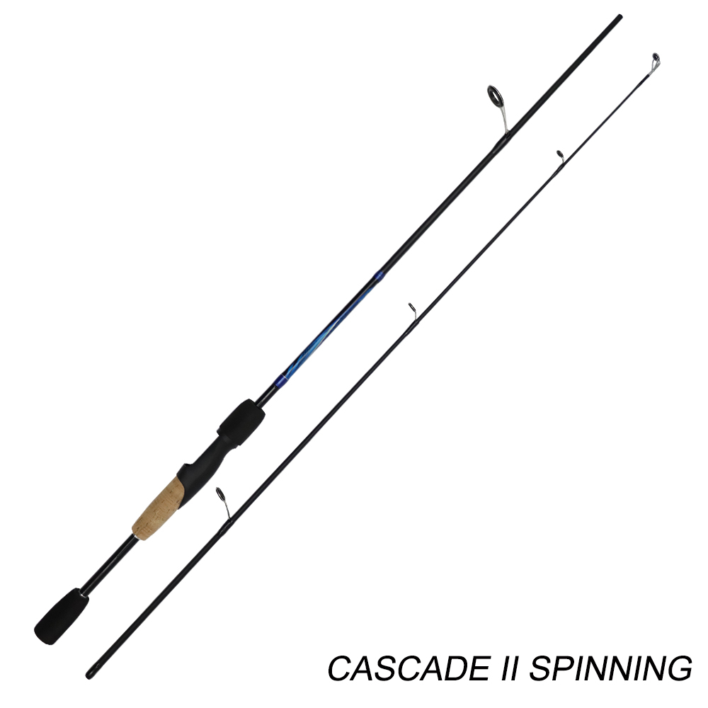 Okuma Cascade II Spinning Fishing Rod (5'0ft - 6'6ft) Freshwater Rod ...