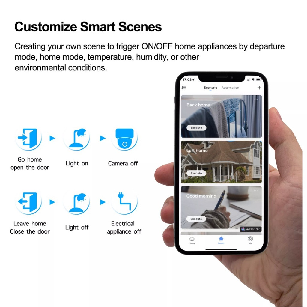 Smart WiFi Timer Plug Smart Power Socket Tuya Plug Power Monitor Voice ...