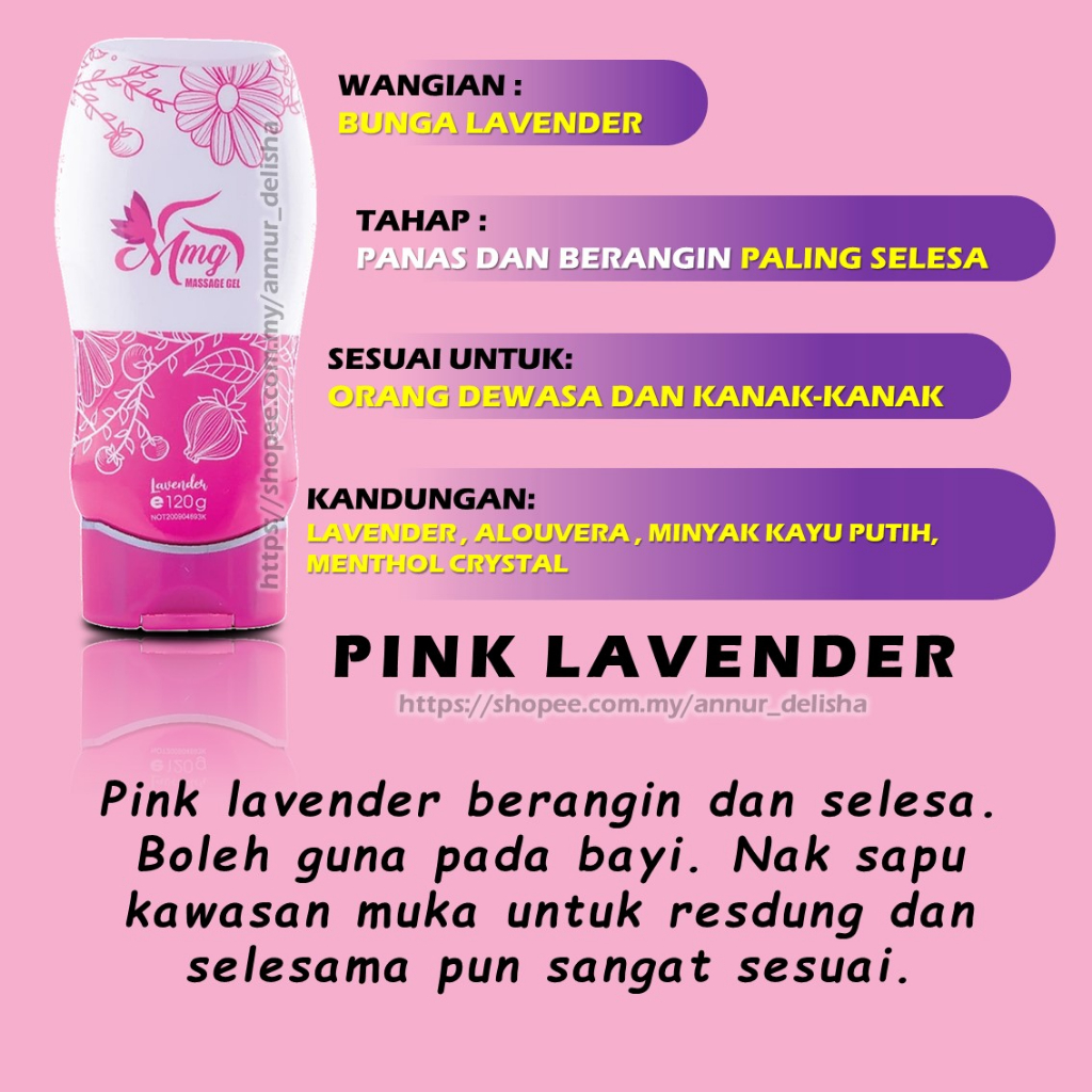 MMG Halia Massage Gel Ginger - Minyak Kayu Putih - Sakit Kaki - Ibu ...