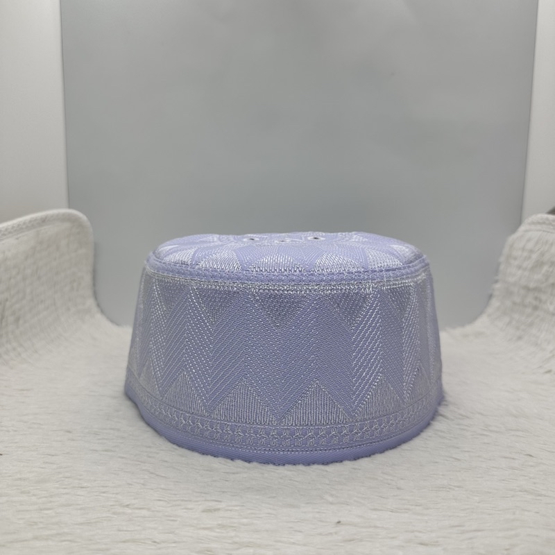 Kopiah Tinggi Hitam dan Putih | Shopee Malaysia