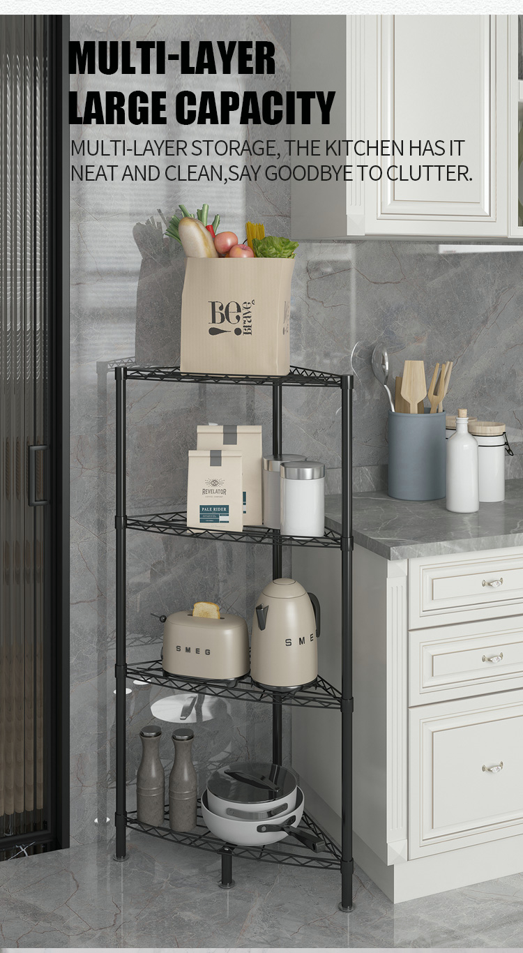 Corner Space Saving Rack Corner Rack Corner Display Rack Storage Rack ...