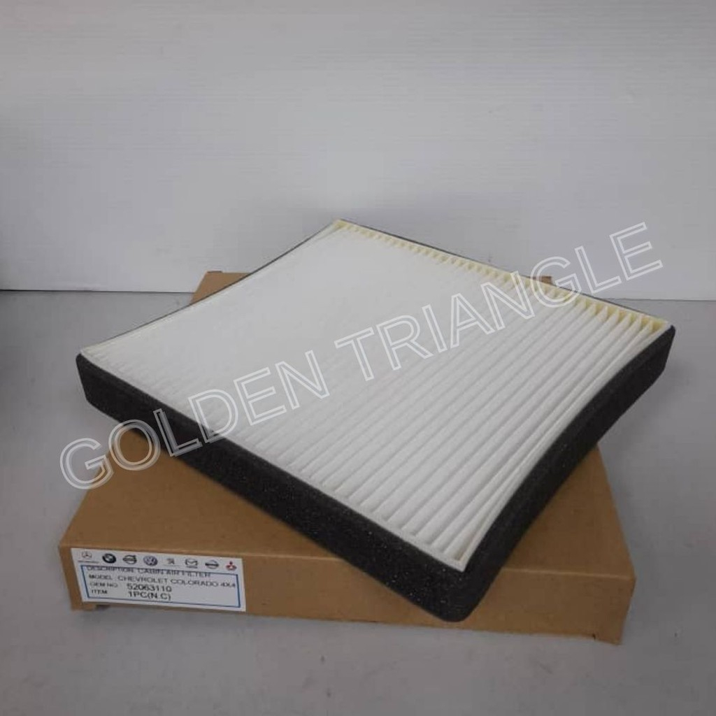 CHEVROLET COLORADO 4X4 (2012 - 2018) AIR COND CABIN FILTER ( 52063110 ...