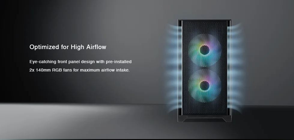 TECWARE Neo M2 Omni/Forge M2 ARGB MATX Gaming Casing - Black/White ...