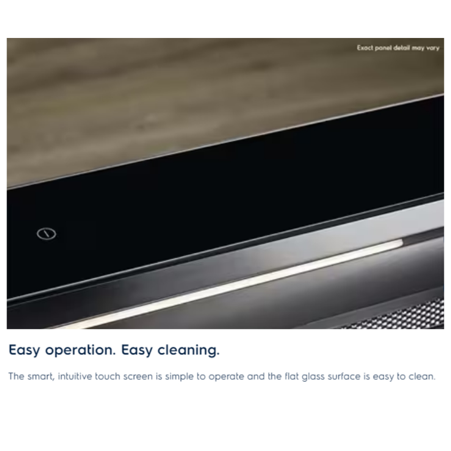 Eelctrolux 90cm UltimateTaste 500 slope extractor hood [ ECS9610K ...