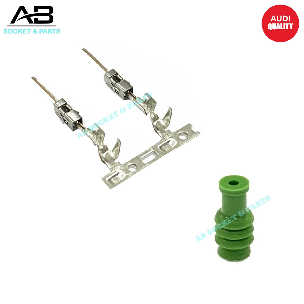 2 Pin Volkswagen Audi A3 A4 Brake Pad Sensor (1J0973802) Socket ...