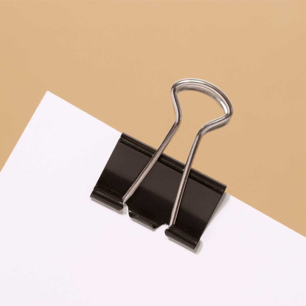 [BUY 10 FREE 2] Decamax Binder Clip / Double Clip / Black Paper Clip ...