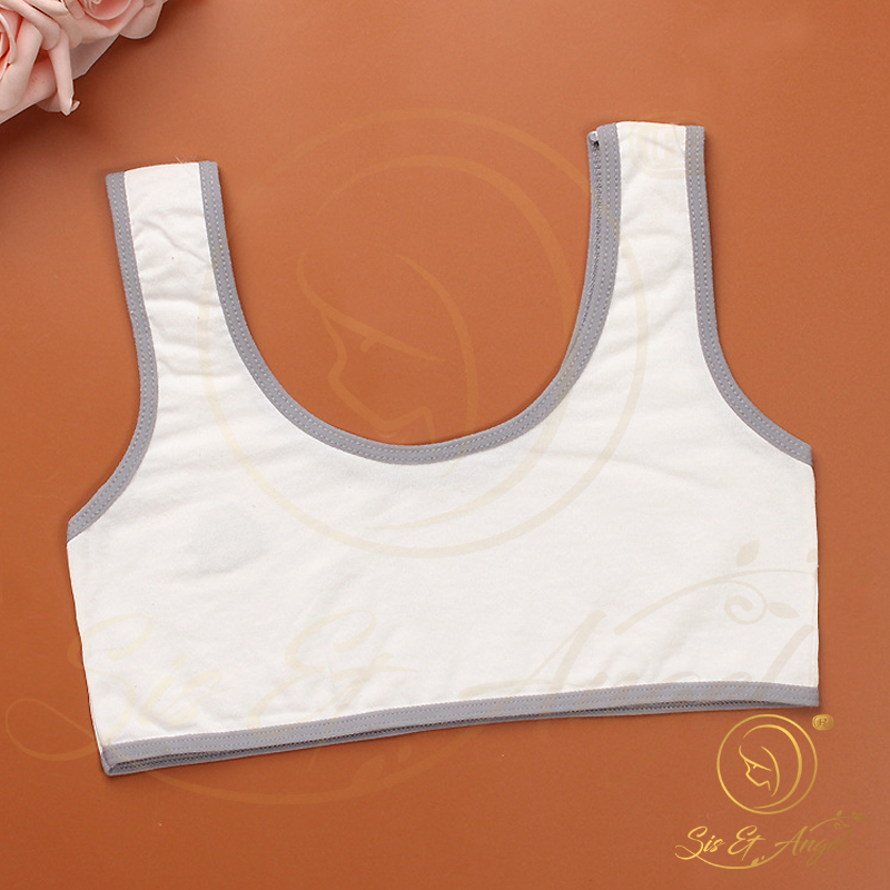 Sis & Angel Girl Thin Bra Kid Cotton Underwear 8-12yo Cute Singlet ... Sis & Angel Girl Thin Bra Kid Cotton Underwear 8-12yo Cute Singlet ...