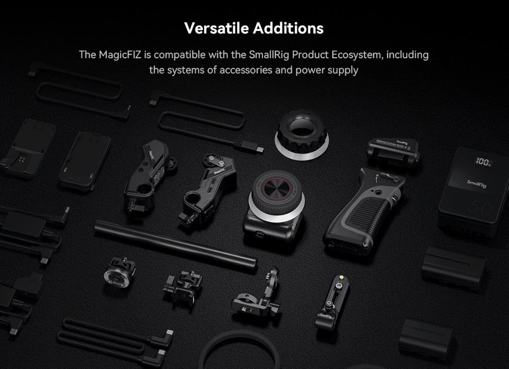 SmallRig MagicFIZ Wireless Follow Focus Basic Kit with Handwheel ...