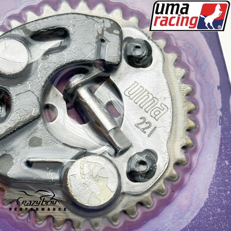 UMA RACING 100% ORIGINAL ADJUSTABLE TIMING GEAR DECOMPIN CNC Y15ZR ...
