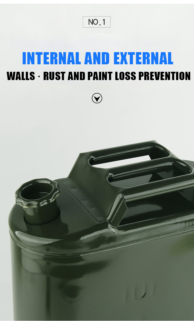 5L 10L 20L 25L 30L tong minyak petrol Jerry can oil drum gasoline drum Spare Fuel Tank oil tank ...