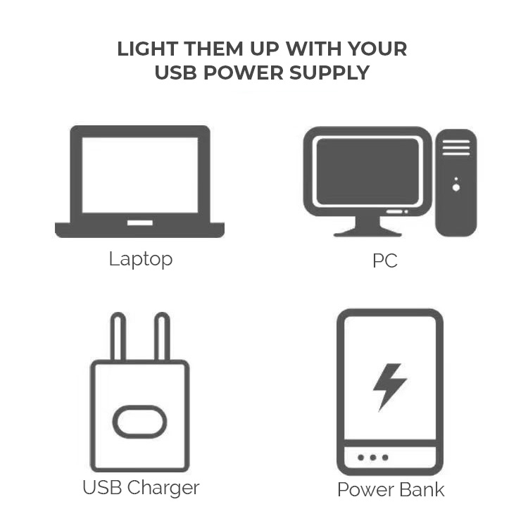 ZENi Mini LED Light | USB LED Lighting For Study & Bedroom | Power ...