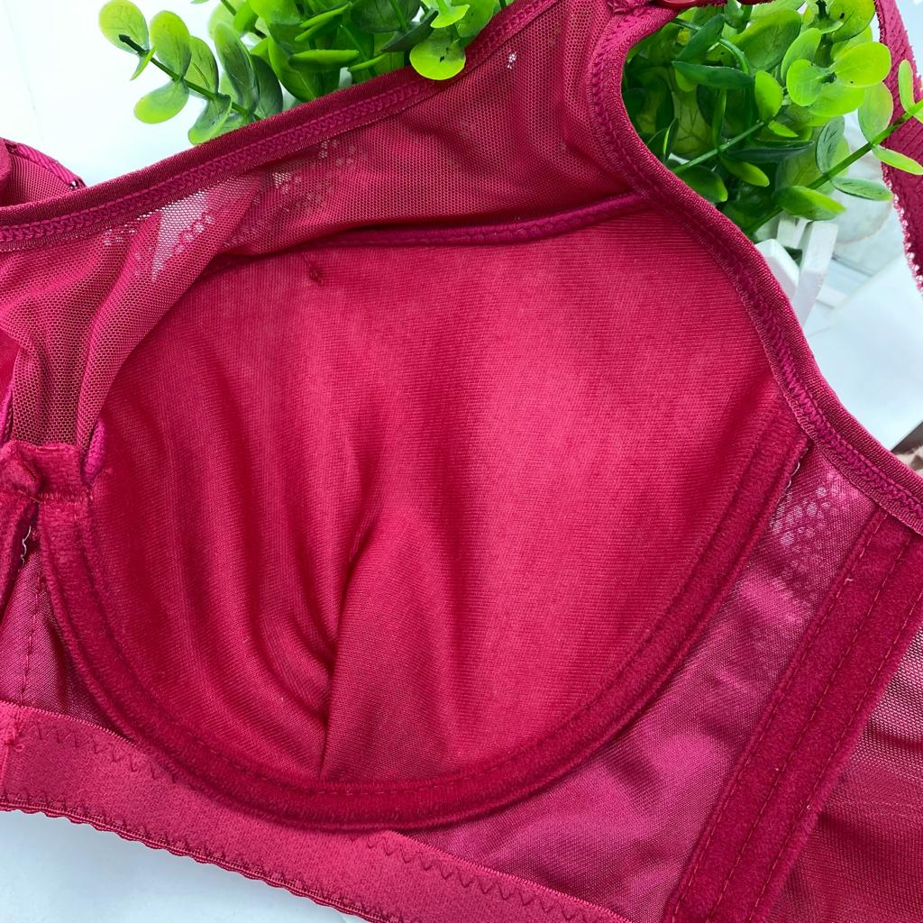 Bra Underwire Plus Size CD Cup Lace Bra Women Bra Full Cup Thin Sponge ...