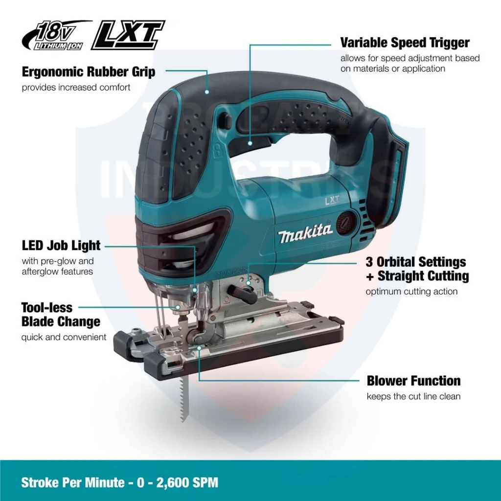 MAKITA DJV180Z 18V Cordless Jigsaw ( Bare Tool ) | Shopee Malaysia