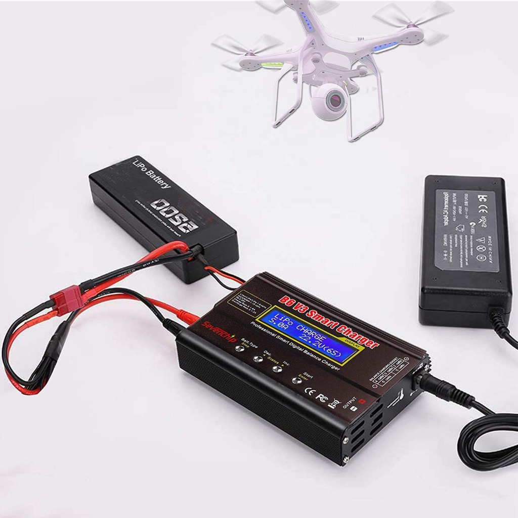 IMAX B6 V3 80W 6A Smart Balance Fast Charger Discharger ( Smart Lipo ...