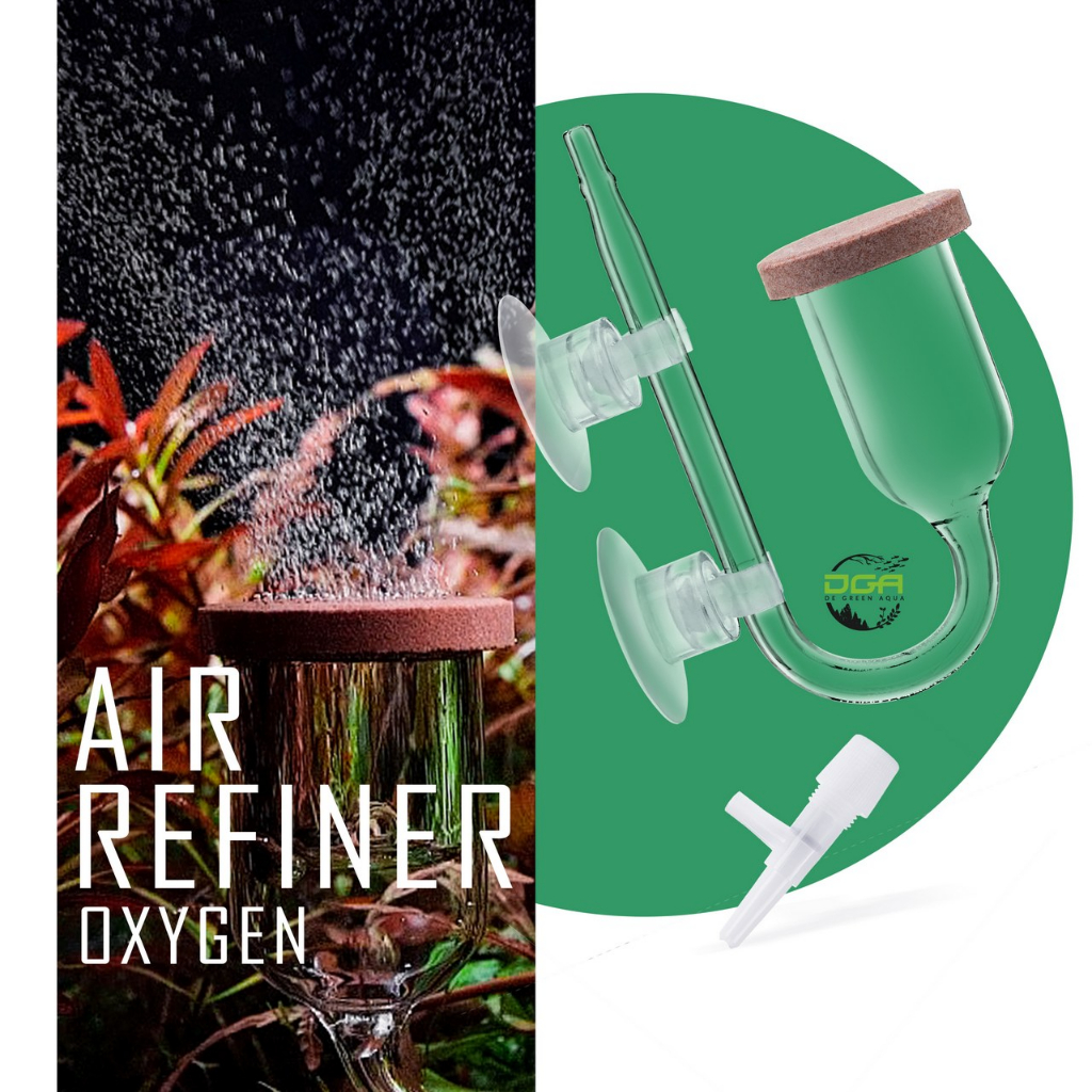 Aquarium Glass Nano Ceramic Oxygen Air Diffuser Oxygen Bubble Refiner ...