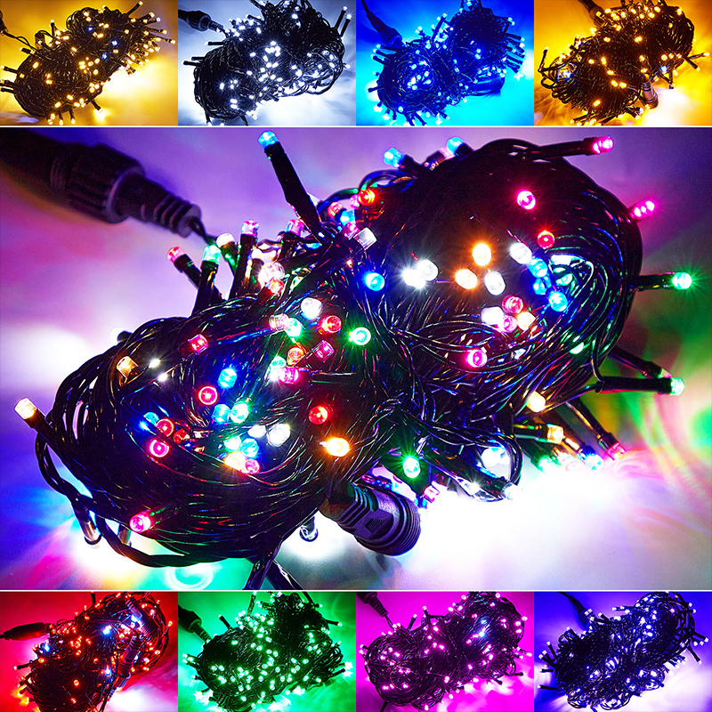 📣2025New Lampu Hiasan EU Plug 20/10 Meter Decorate String Lights ...