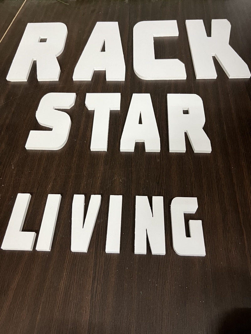 Custom PVC 3D Logo Signage | 3D Lettering (A-P)| PVC Foam Board ...