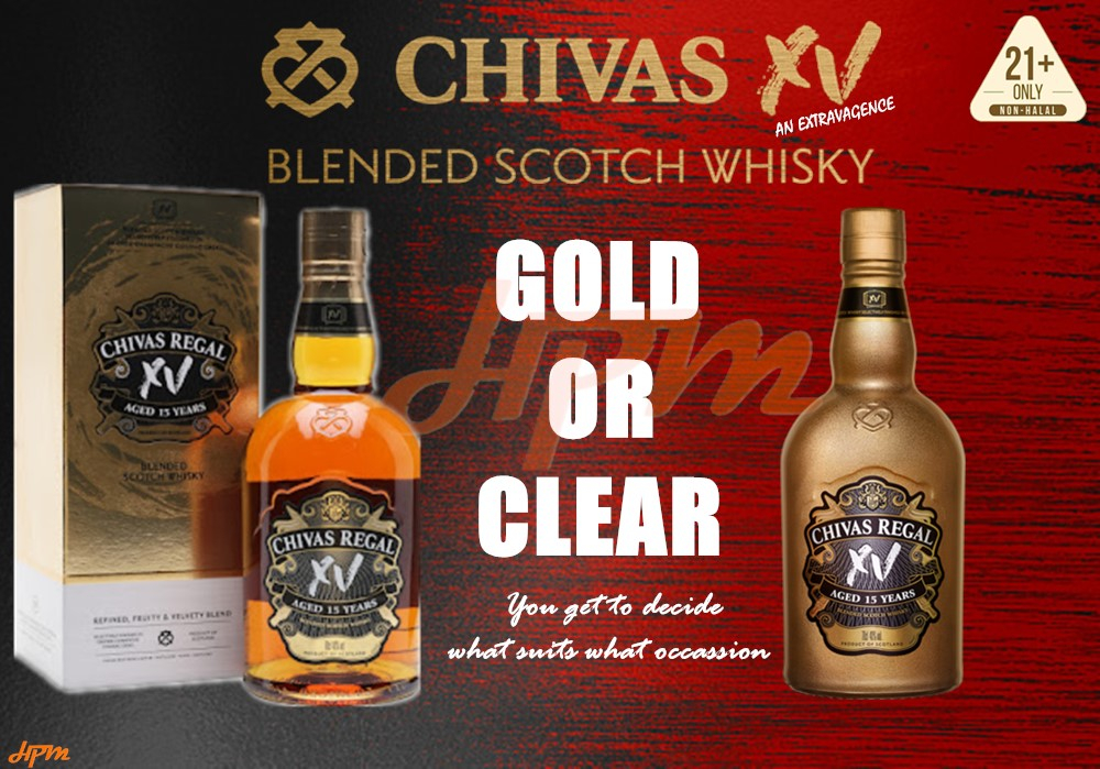 Chivas XV Blended Scotch Whisky 700ml (Gold/Clear) | Shopee Malaysia
