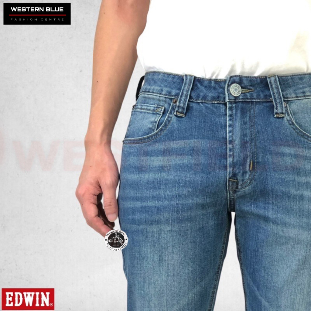 EDWIN 506 MEN'S SLIM FIT JEANS ( 7706 2629 ) | Shopee Malaysia